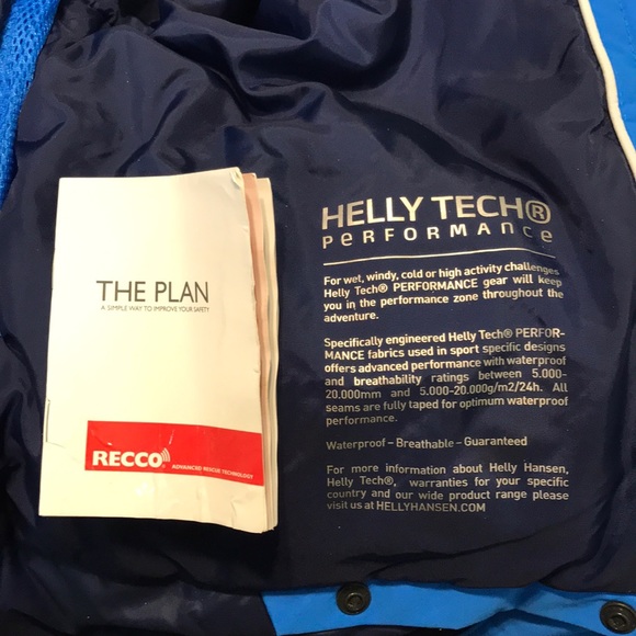 Helly Hansen | Jackets & Coats | Helly Hansen Recco Tech Winter Snow ...